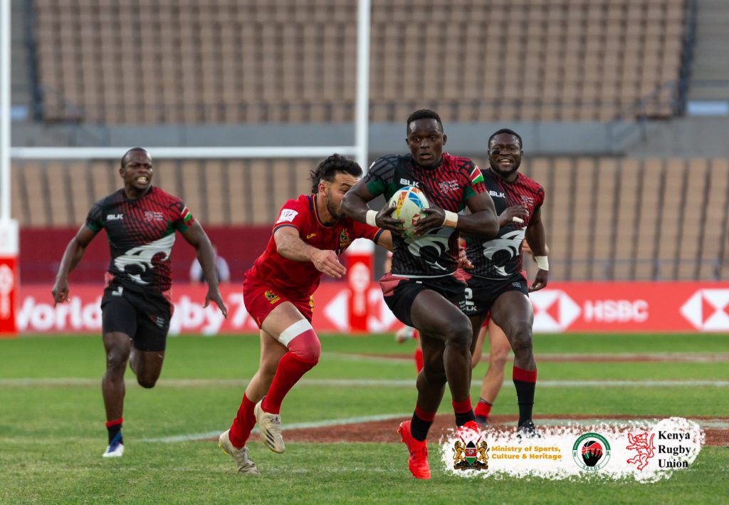 Shujaa edges Spain 24-19 to finish 9th at the Seville 7s - Kenya Rugby
