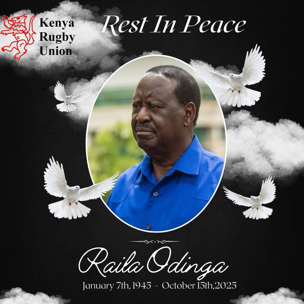 KRU's Condolence message on the passing of the Right Honorable Raila ...